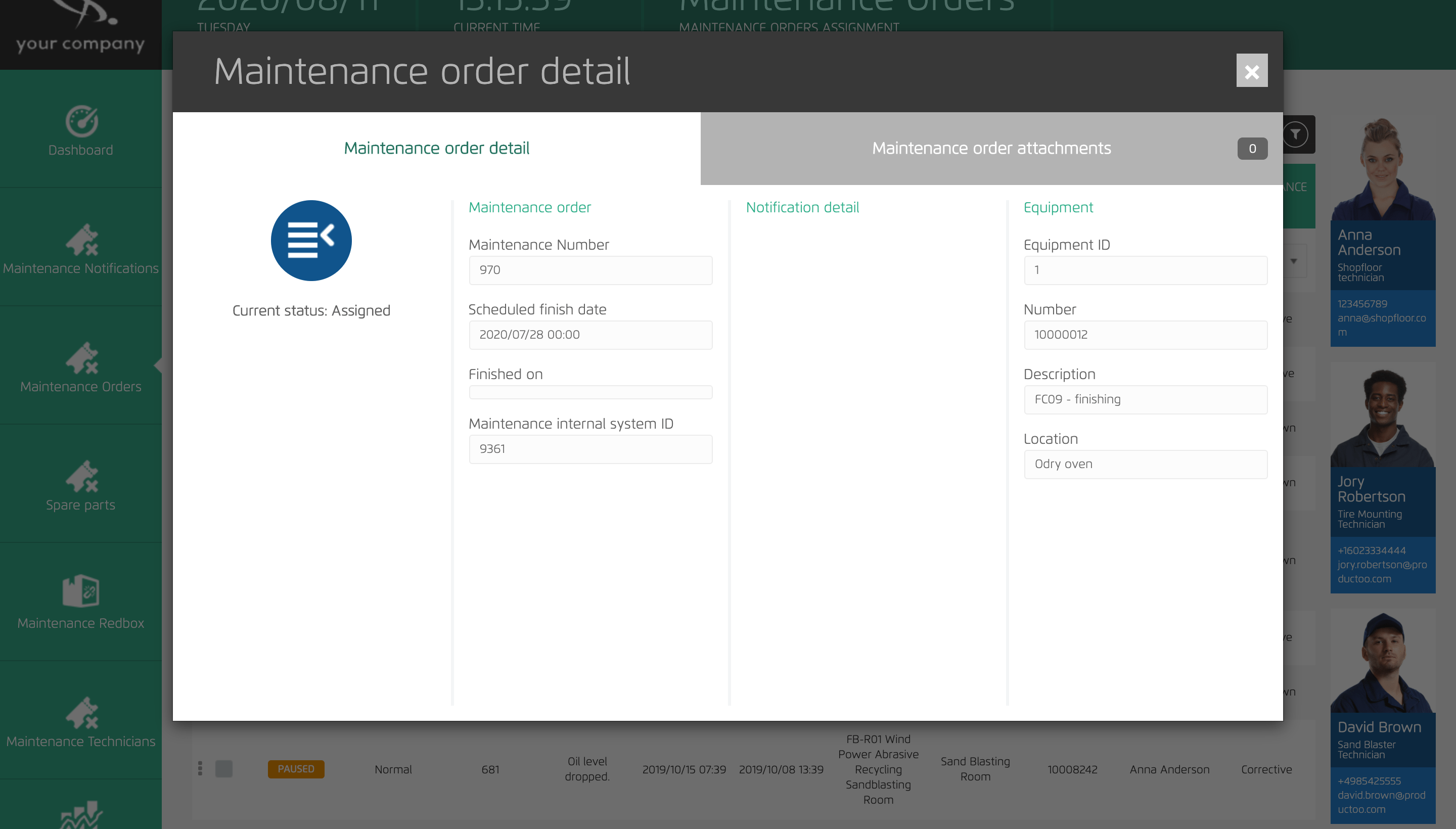 Mobile maintenance | Smart maintenance software | Productoo